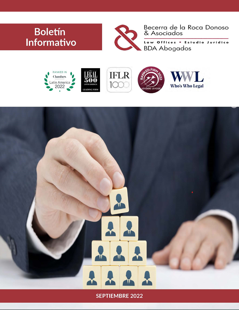 Newsletter September 2022 — BDA Abogados